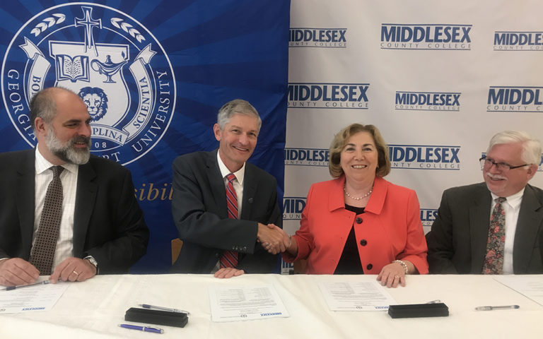 Middlesex County College and Georgian Court Sign New Agreement ...